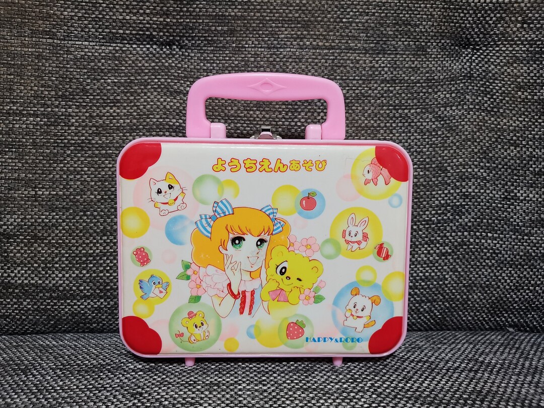 Vintage Japanese Kawaii Happy RORO Big Eye Candy Candy Sweet Eye Blue ...