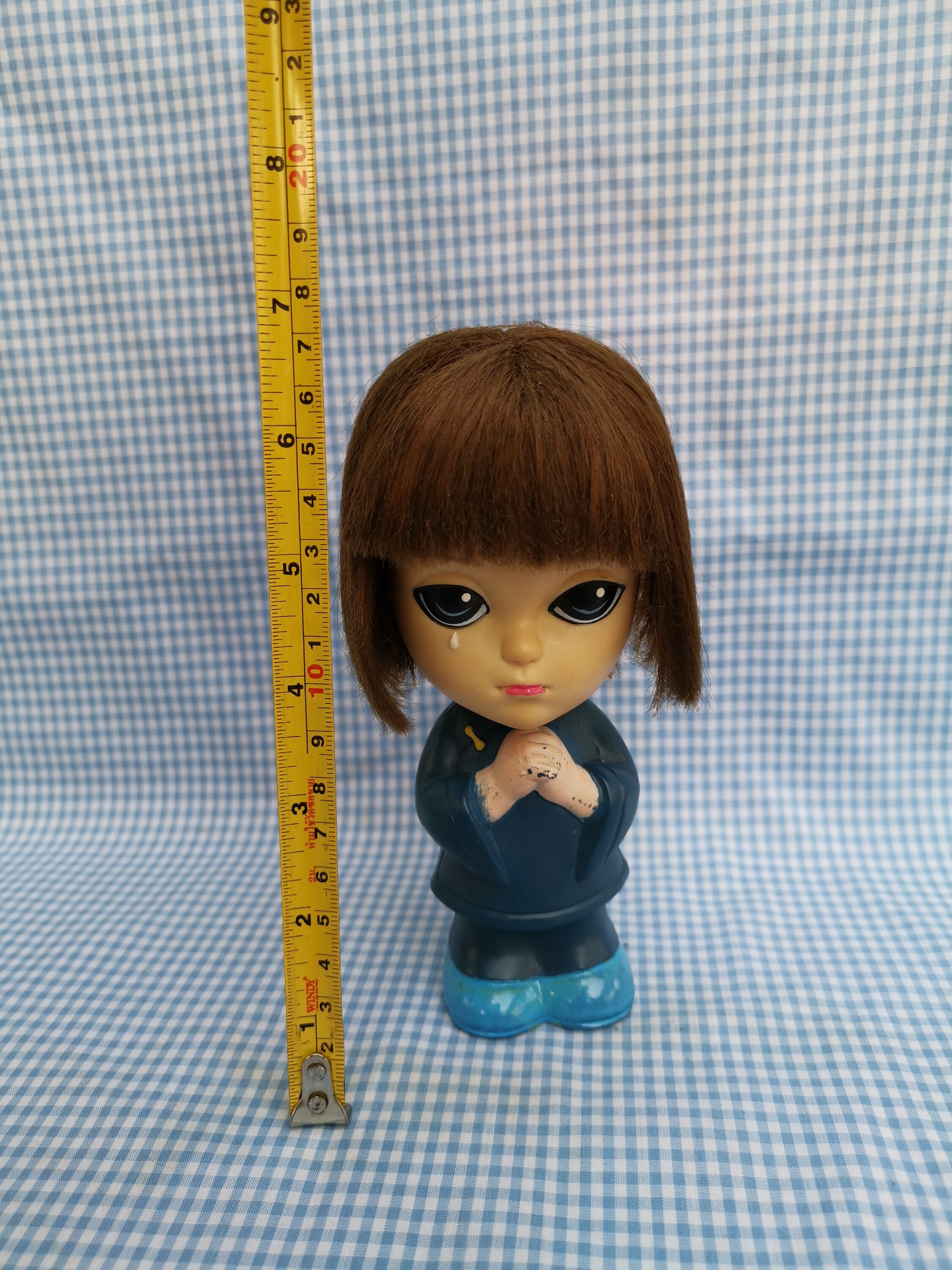 Vintage big eye sad eye hong kong doll 6.5inc | Etsy