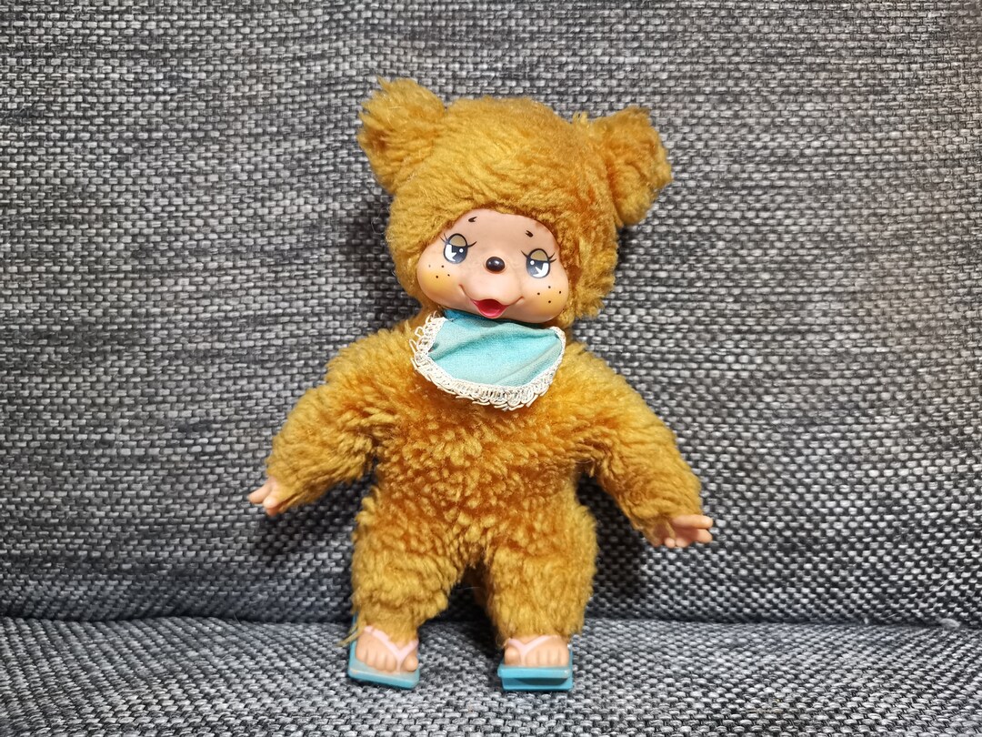 Vintage Stuffed Rubber Face Monchichi Monchhichi Japan Toys - Etsy