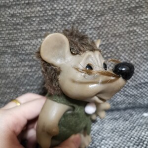 Vintage Rubber Dam Troll MOUSE High 5inc - Etsy