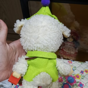 Vintage Stuffed Animal Rubber Face Monchhichi Sheep Bandai Japan Plush ...