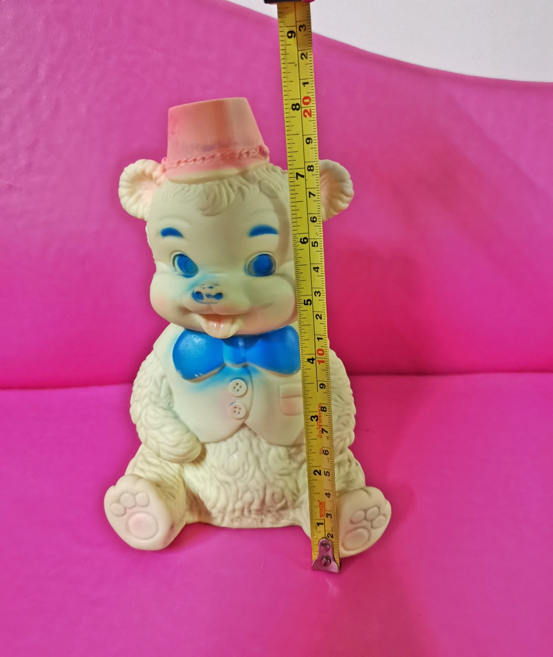 Vintage Rubber Edward Mobley Wee Bear Squeak Toy 8 Etsy