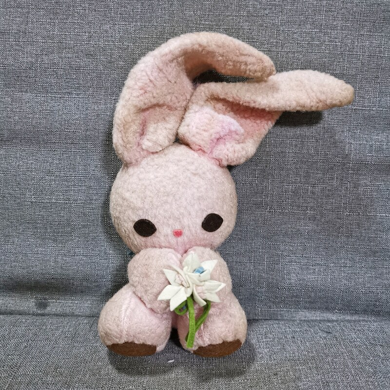 Big Eye Bunny Plush - Etsy