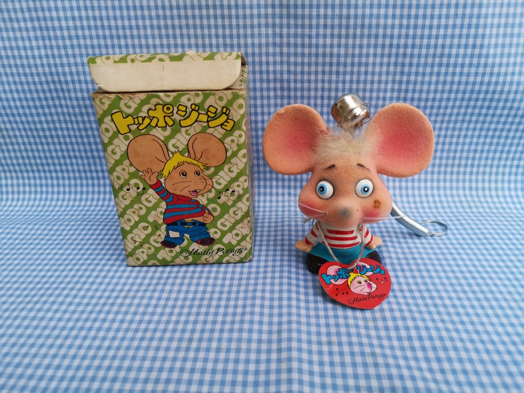 Vintage Cute Japanese Big Eye Mouse Kawaii Toys Mouse Topo Gigio ...