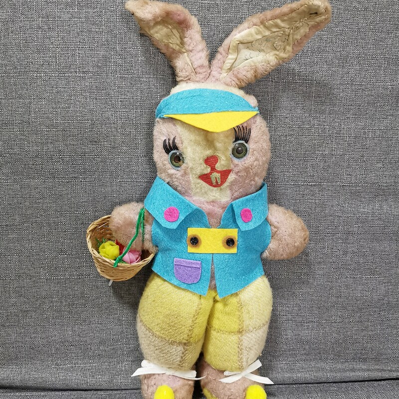 Big Eye Bunny Plush - Etsy
