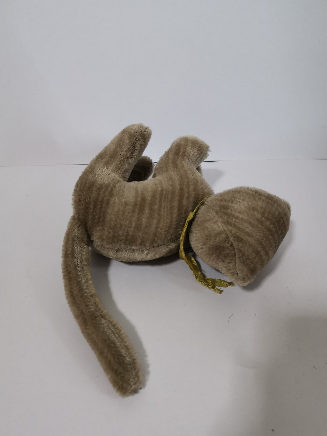 Vintage Stuffed Animal Cat Green Eye Steiff Gray Kitty Cat - Etsy