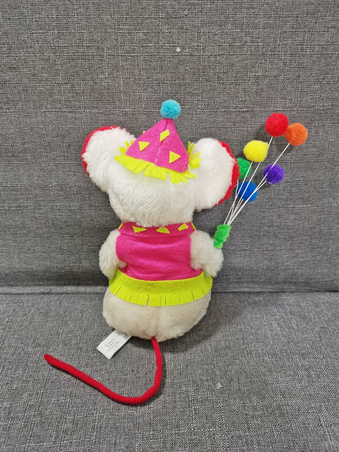 Vintage Rubber Face Stuffed Animal Rushton Mouse Doll | Etsy