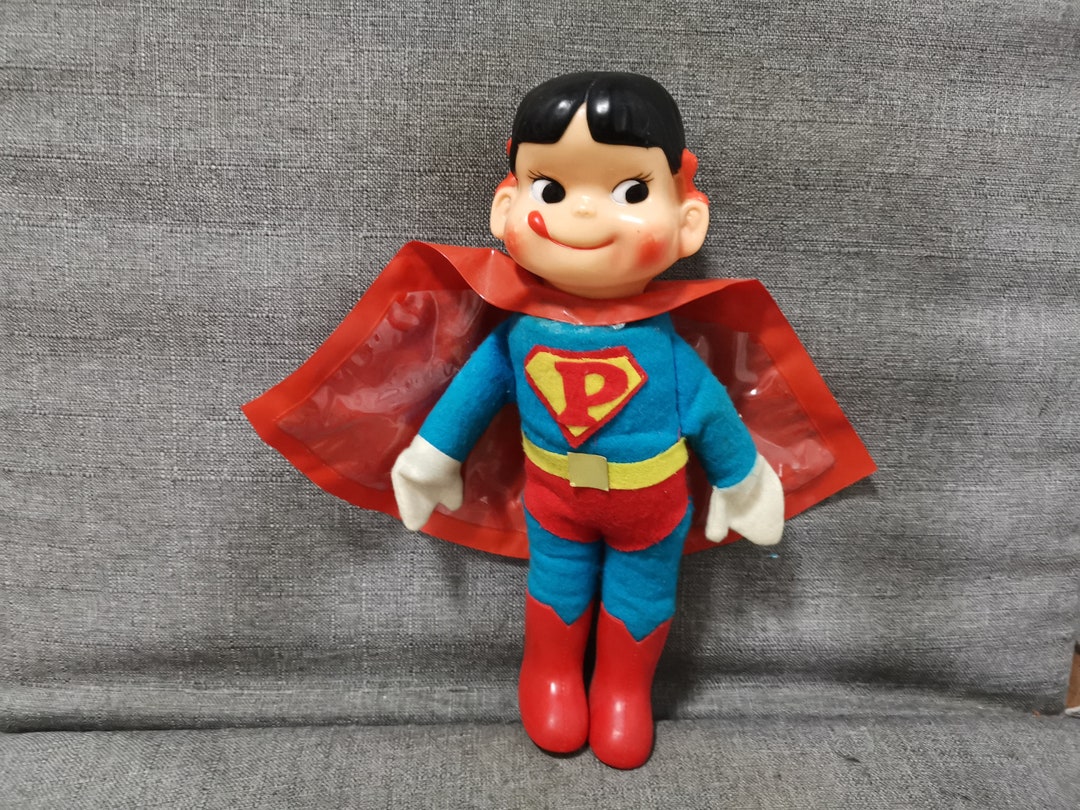 Vintage Japanese Kawaii Showa Rubber Face Fujiya Peco-chan Peko Chan ...