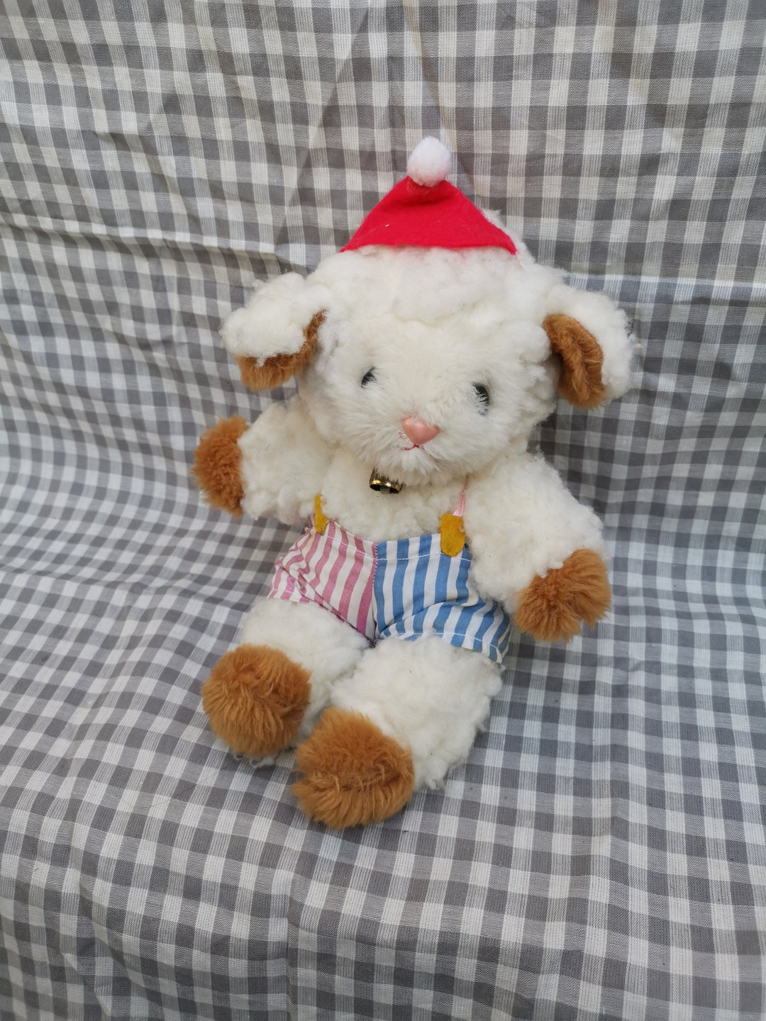 Vintage Stuffed White Sheep Japan Doll Plush - Etsy