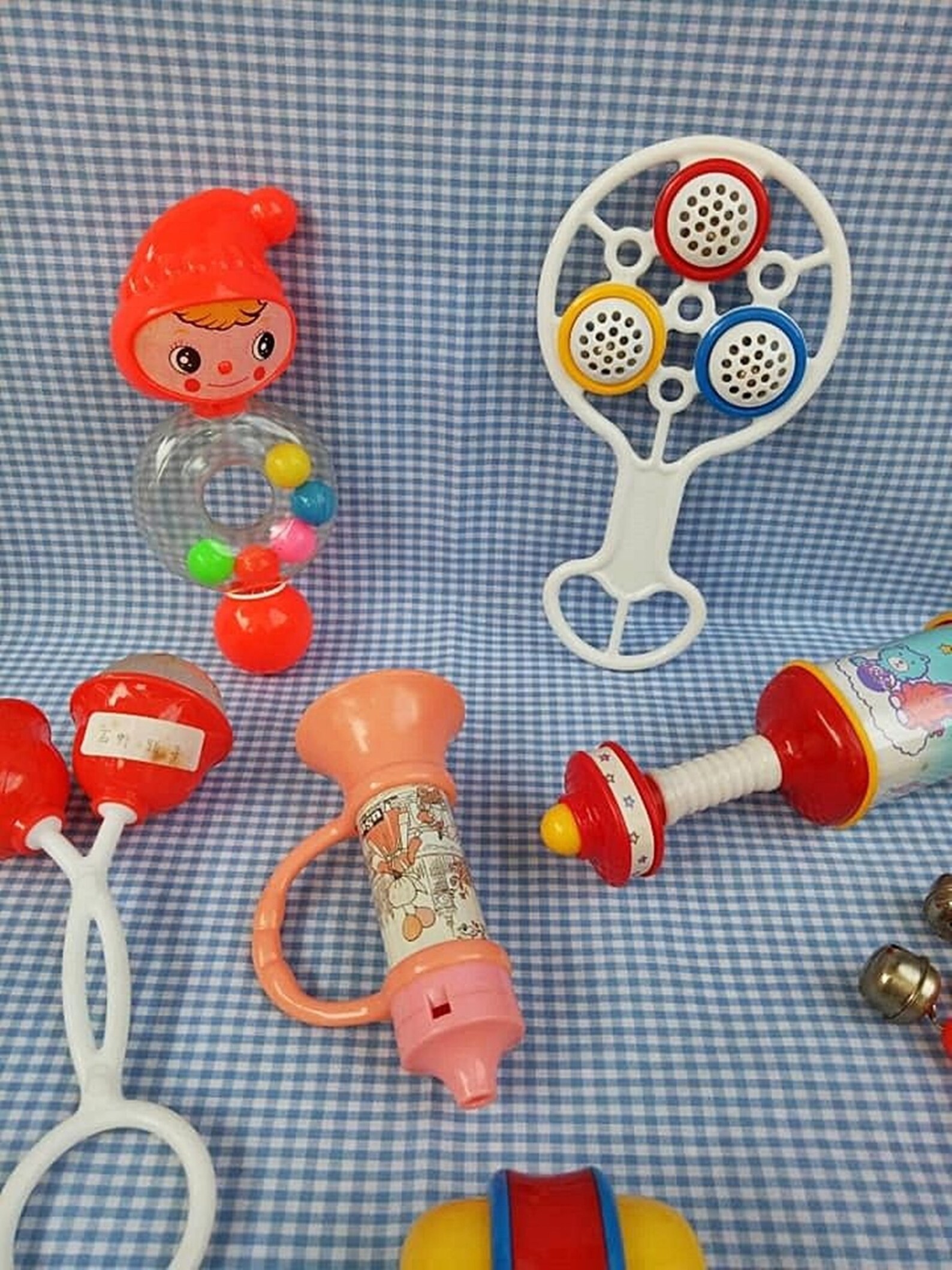Vintage Baby Toys Roly Poly Japan Celluloid Baby Mobile Music - Etsy