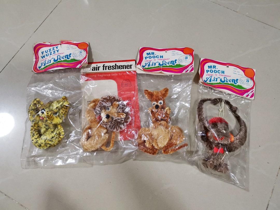 Vintage Cute Wire Bending Animal Kawaii Toys Fuzzy Wuzzy Fresh Tiger ...