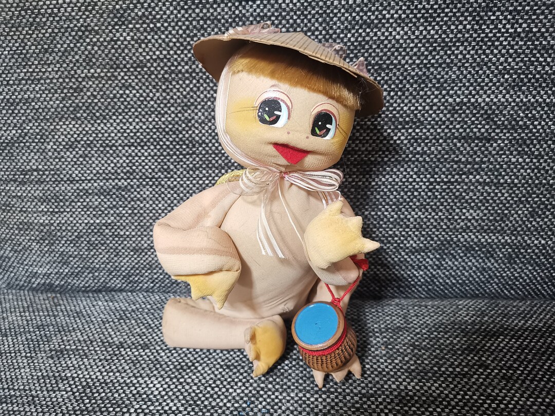 Vintage Stuffed Animal Kappa Japanese Folklore Creatures Kappa Fishing ...