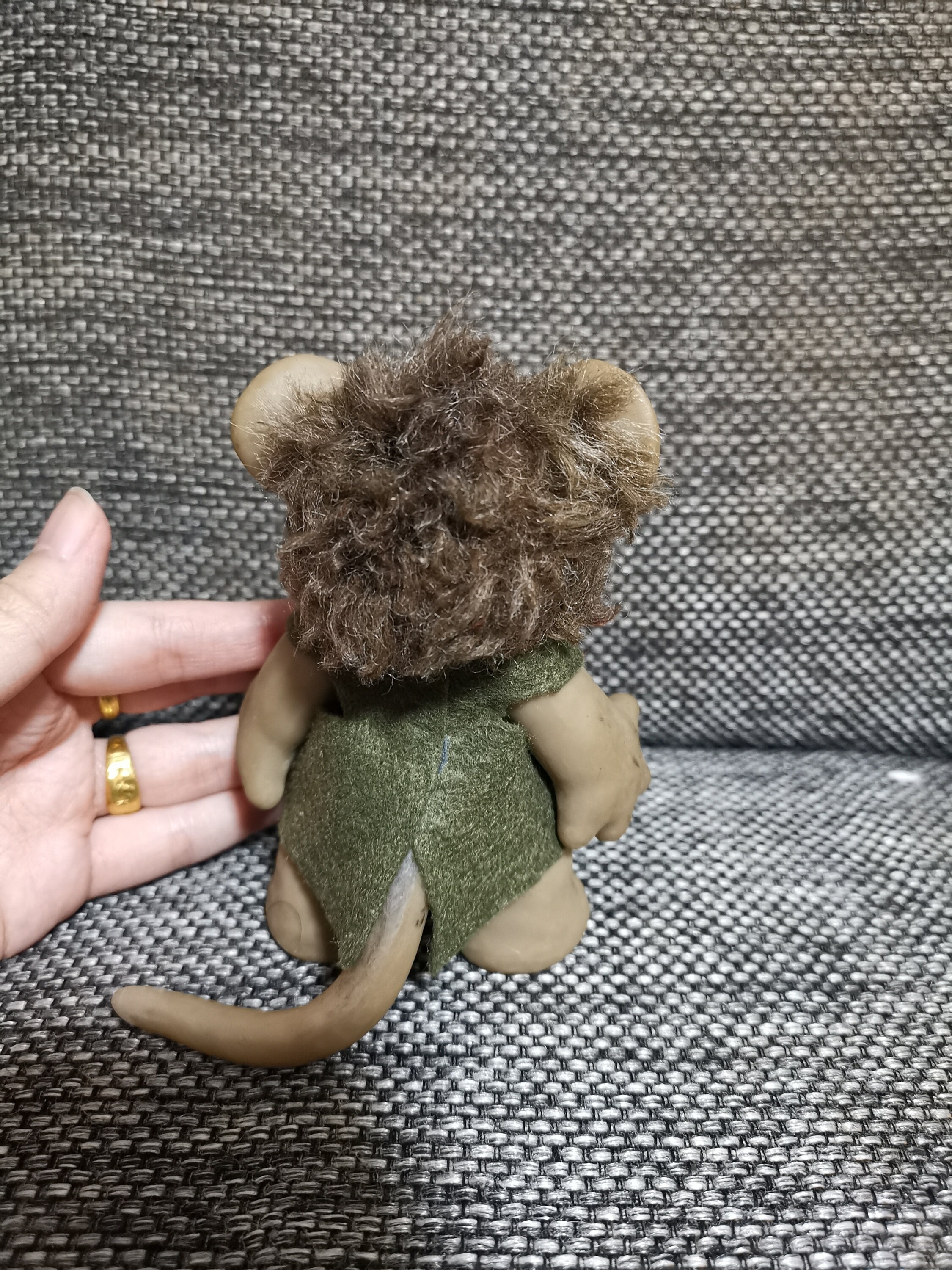 Vintage Rubber Dam Troll MOUSE High 5inc - Etsy