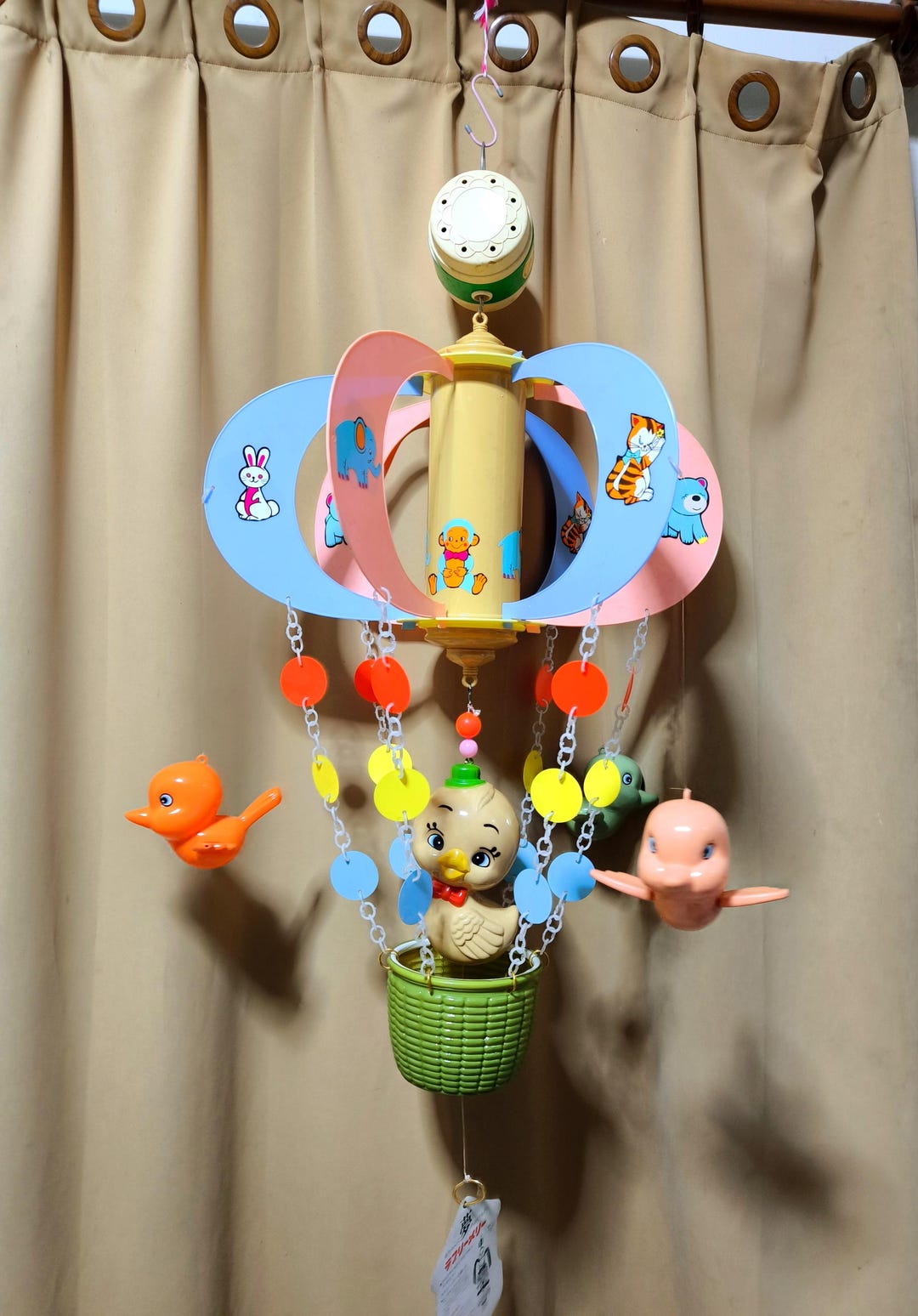 Vintage Japanese Yellow Bird Blue Bird Toys Baby Doll Kawaii Showa ...