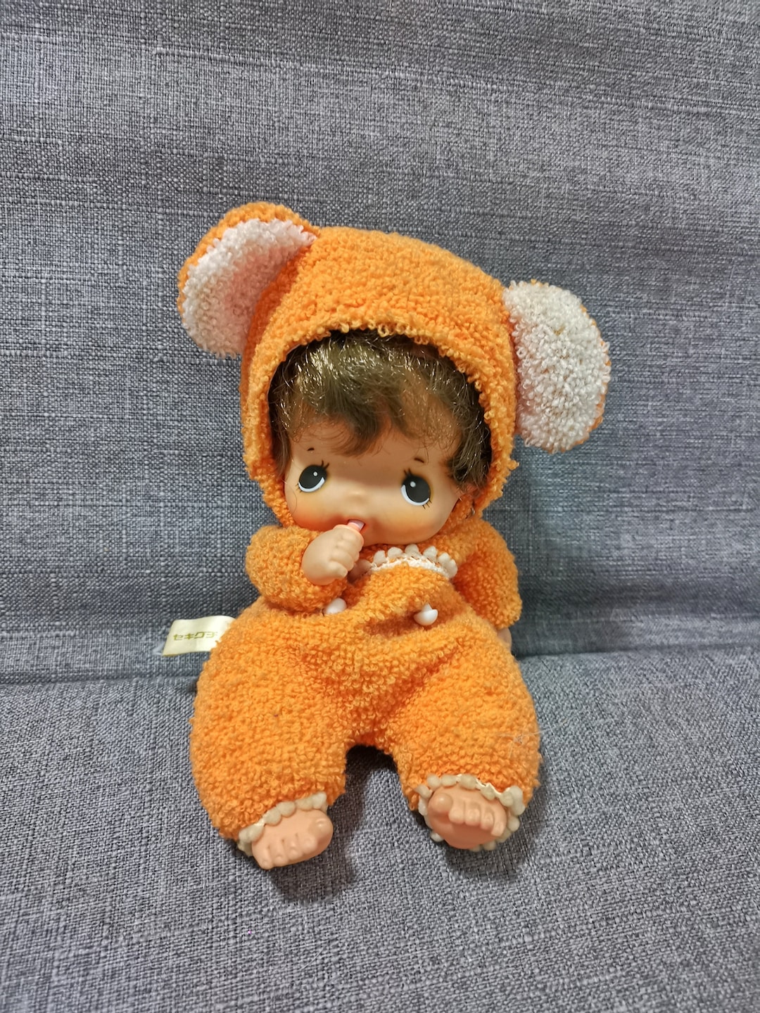 Vintage Japanese Kawaii Toys Cute Big Eye Baby Monchhichi Sekiguchi ...