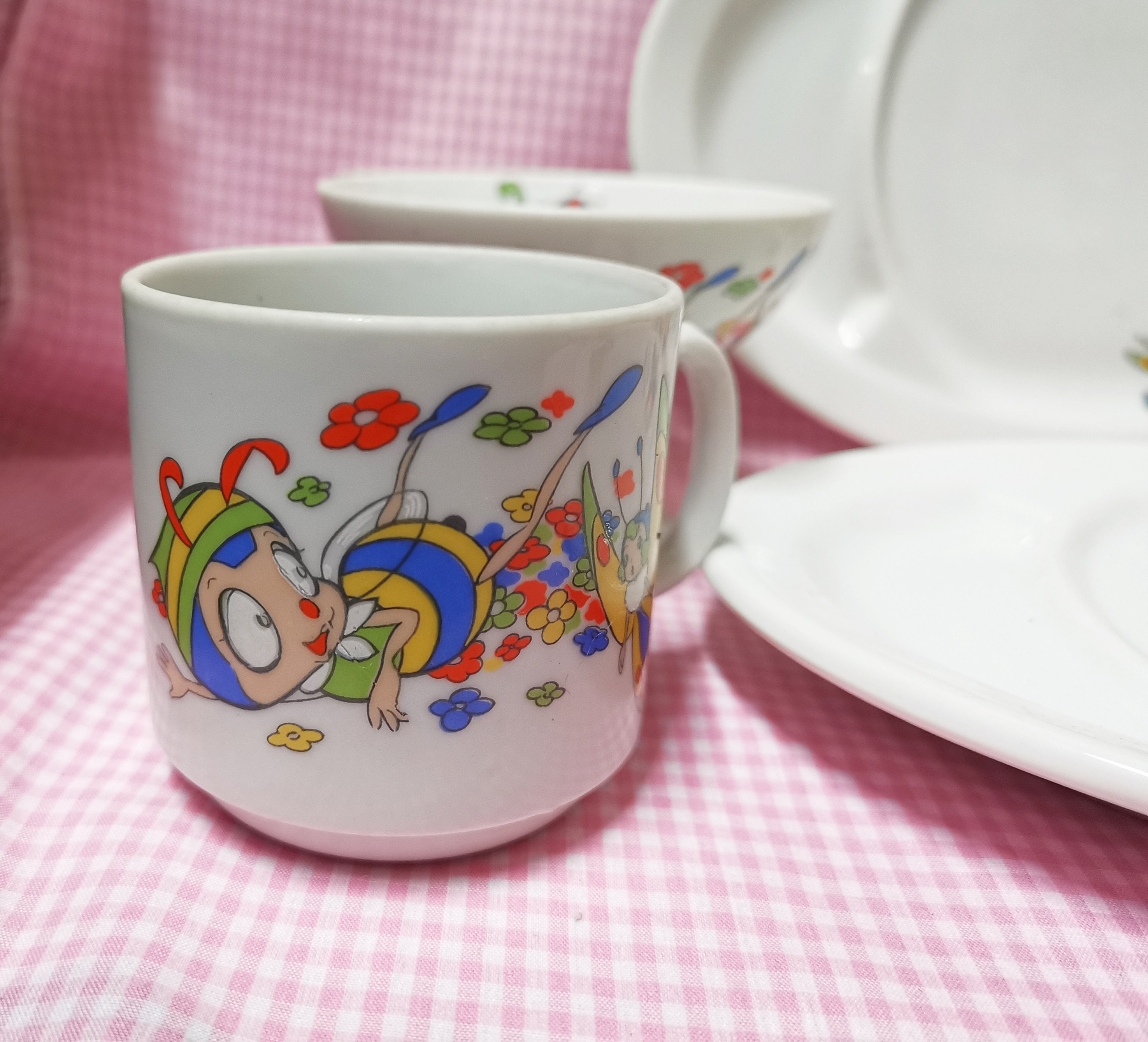 Vintage Ceramic Japanese Kitsch Kawaii Candy Honey Bee Cartoon - Etsy