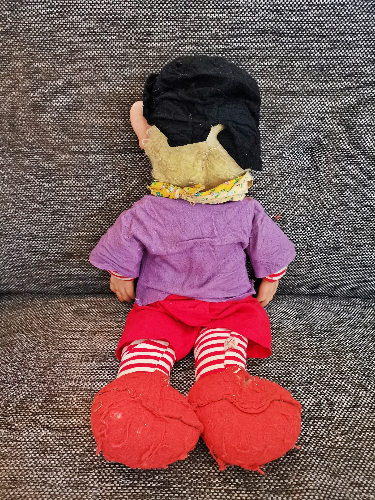 Vintage Rushton Rubber Face Hobo Bum Cigar Rushton Plush Doll - Etsy