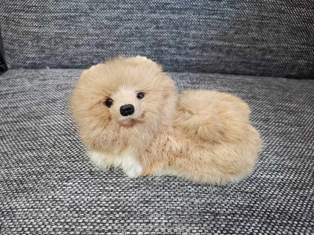 Cute Animal Pomeranian Dog Nodding Head Action Stuffed Toys - Etsy