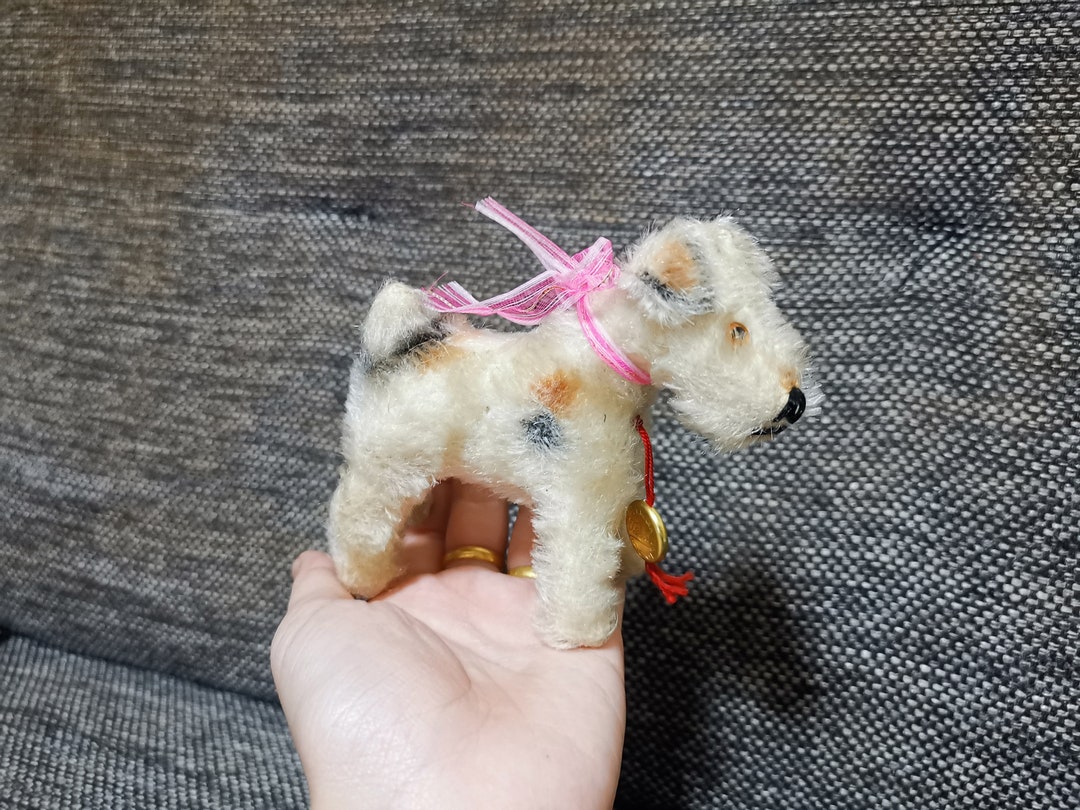 Vintage Animal Puppy Hermann Teddy Mohair Terrier Dog Germany Doll - Etsy