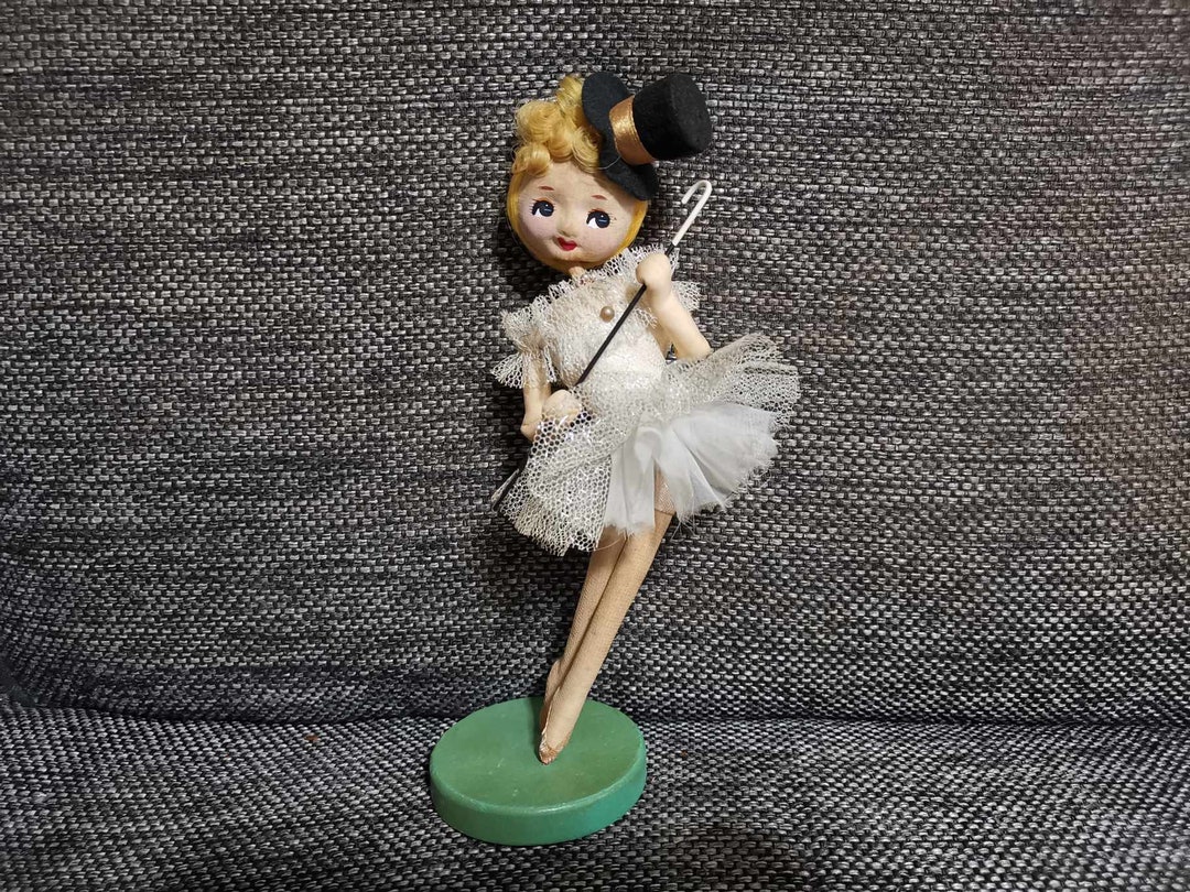 Vintage Kawaii Pose Big Eye Girl Magic Show Toy Plush Doll - Etsy