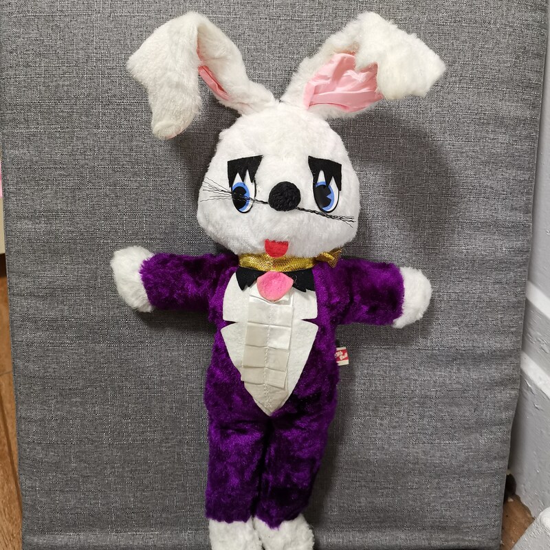 Big Eye Bunny Plush - Etsy
