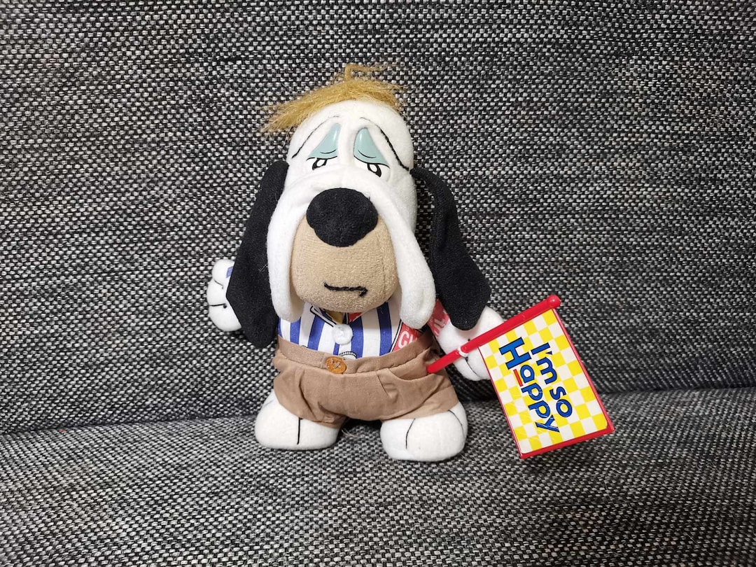 Vintage Cute Droopy Dog Soft Plush Toy 1990s I Am so Happy - Etsy