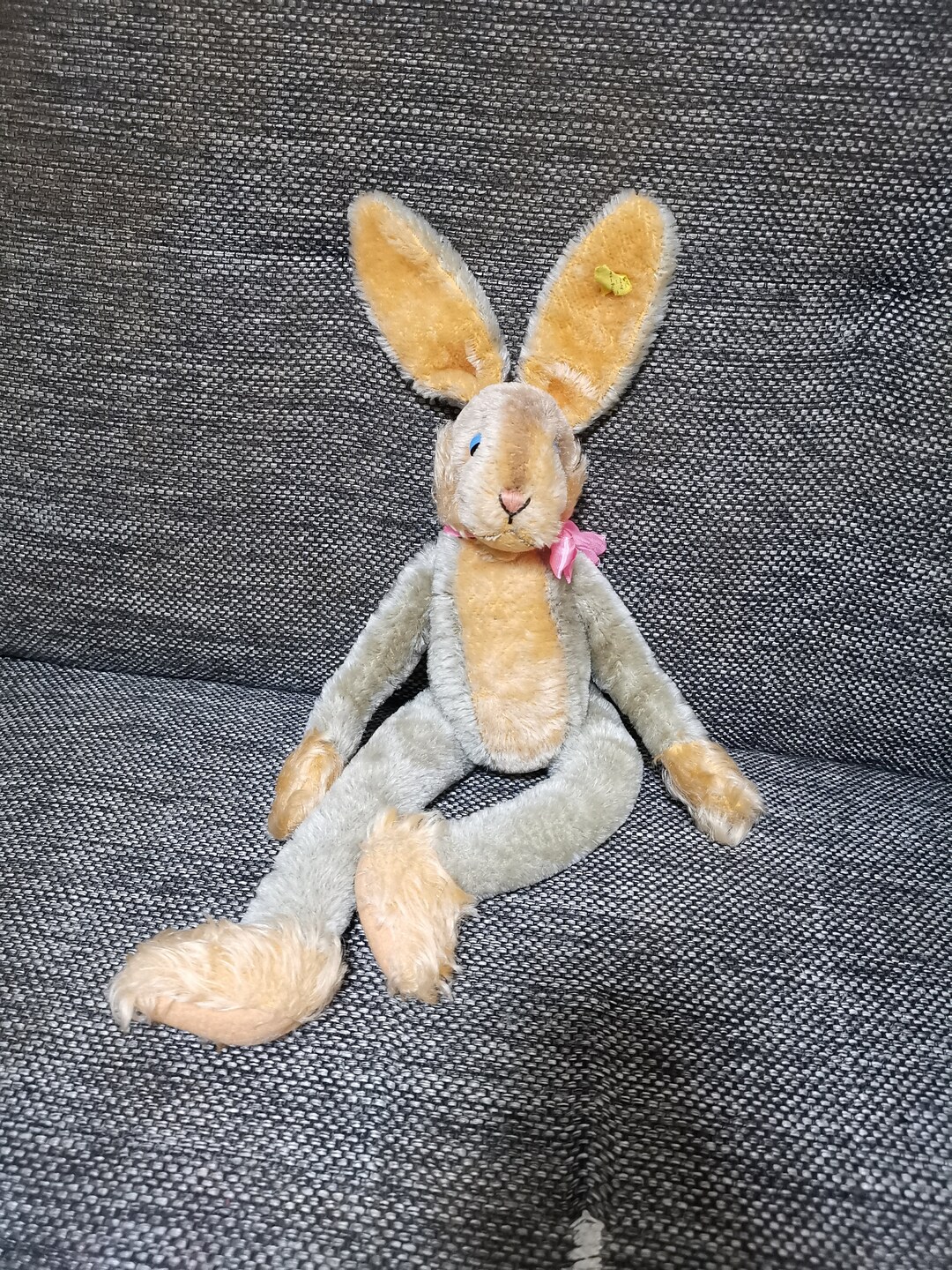 Vintage Steiff Bunny Rabbit Mohair Germany Plush Doll - Etsy