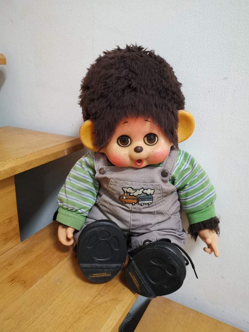 Vintage toho daisuke monchhichi muñeca japón 19 | Etsy
