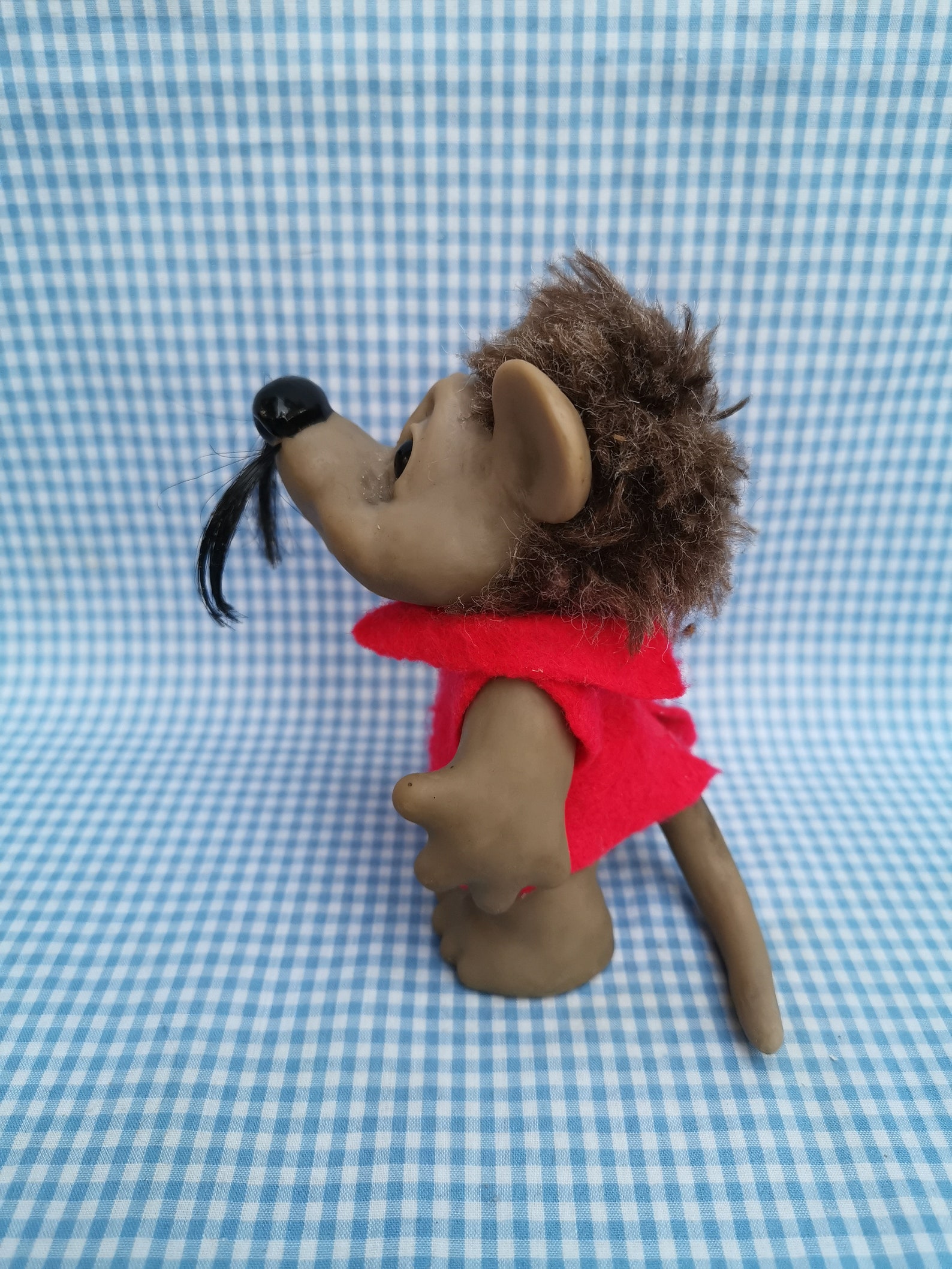 Vintage Rubber Dam Troll MOUSE High 5inc | Etsy