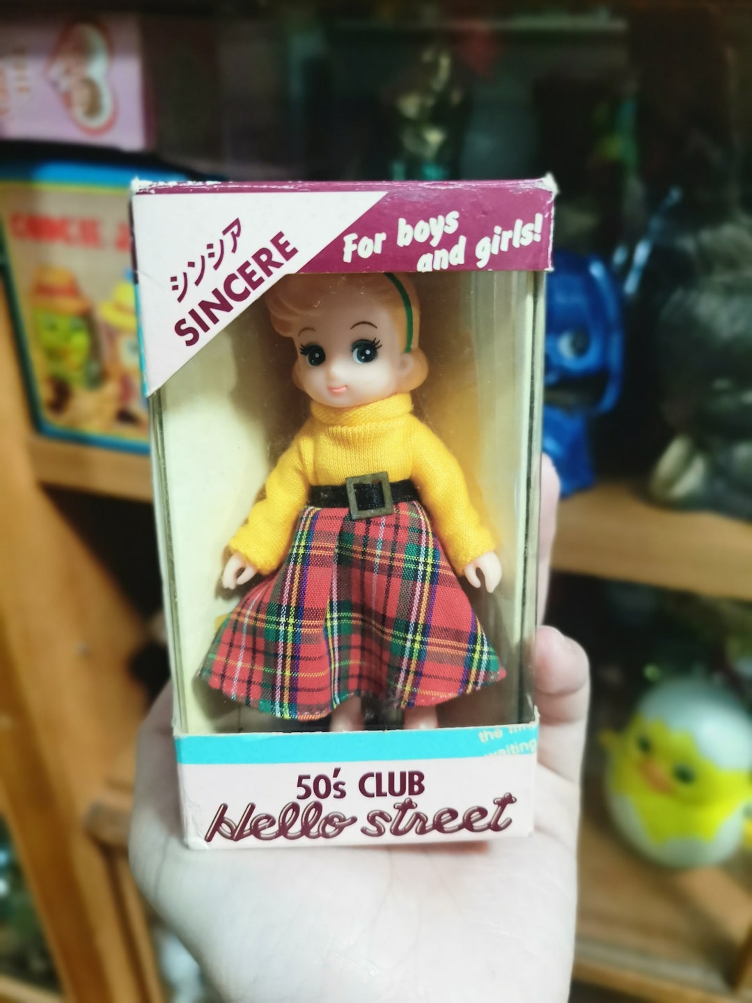 Vintage Big Eye Girl Baby Kawaii Rubber Little Sincere Jenifer Girl ...