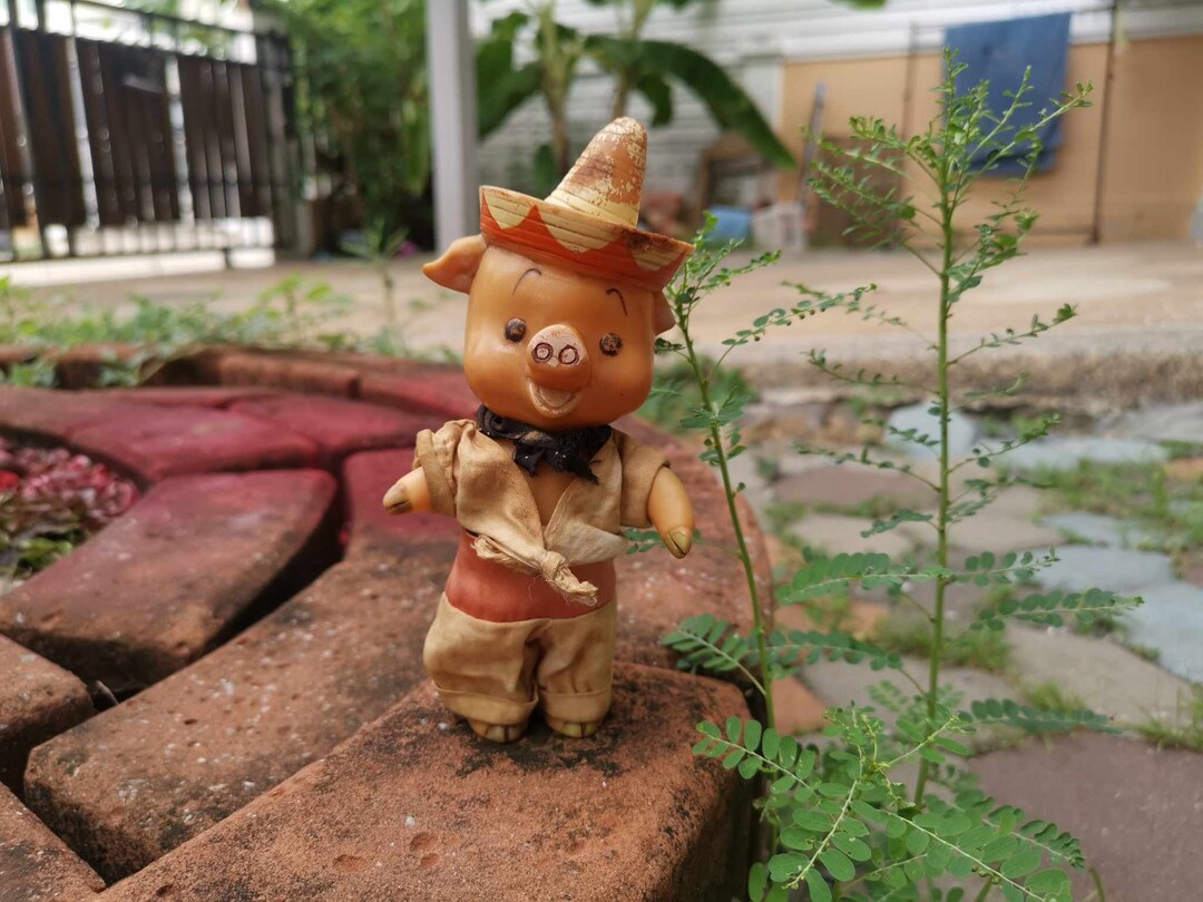 Vintage Showa Retro Boo Hoo Woo Little Pigs From Japan - Etsy