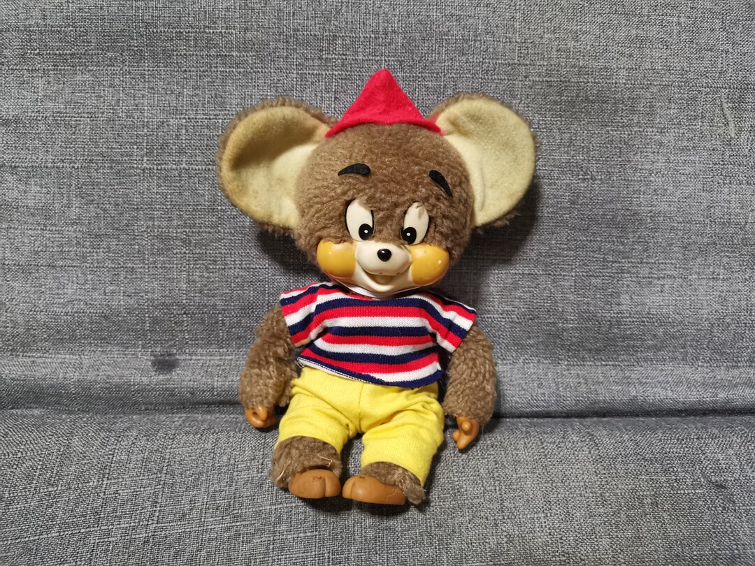 Vintage Japanese Tom and Jerry Mouse Masudaya Tokyo Japan Plush Doll - Etsy