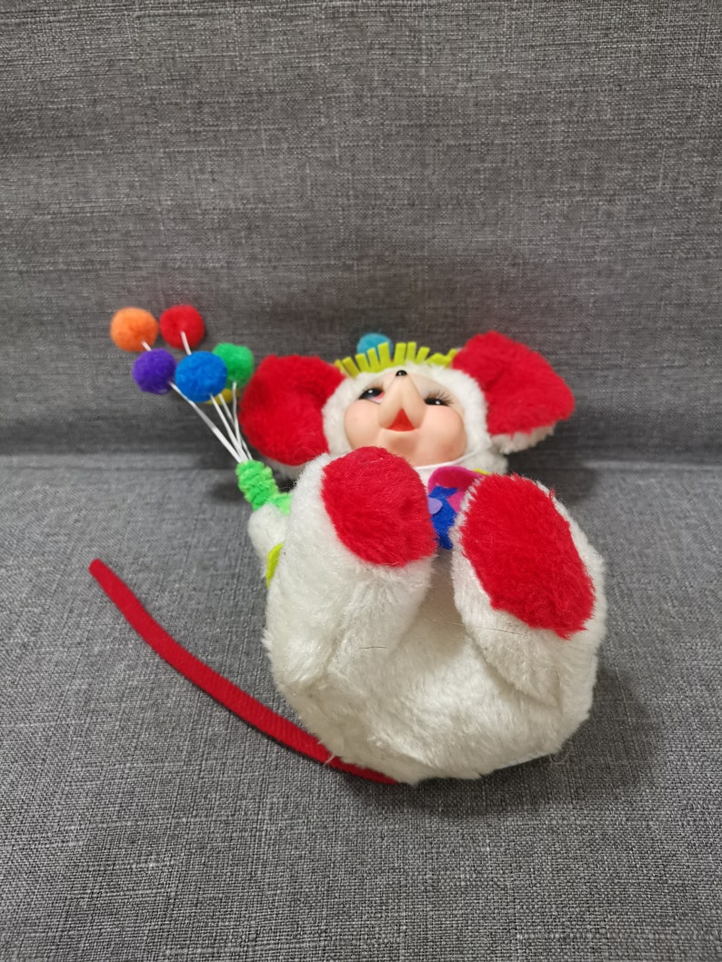 Vintage Rubber Face Stuffed Animal Rushton Mouse Rat Plush Doll - Etsy