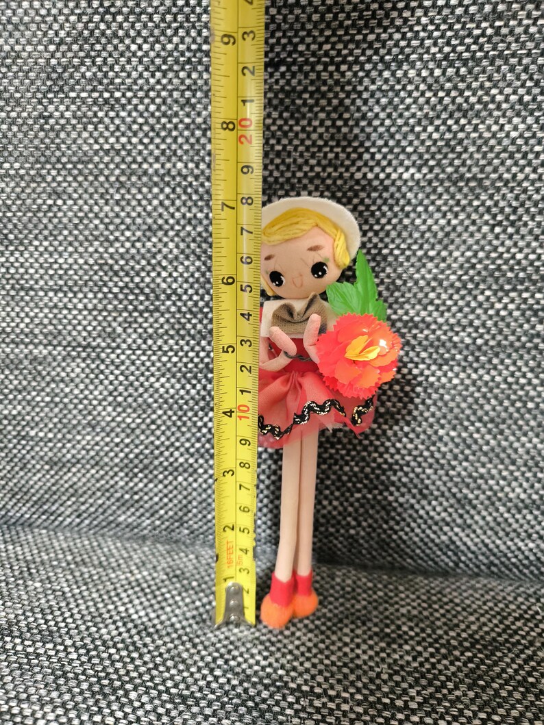 Vintage Kawaii Pose Big Eye Little Girl Fashion Toy Plush Doll Doll - Etsy