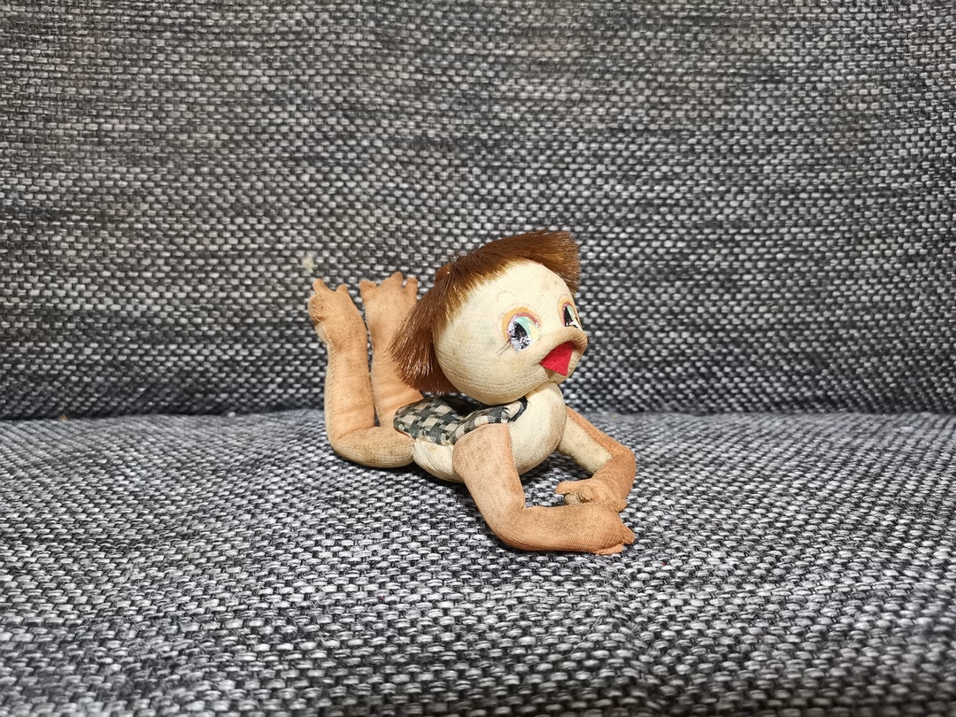 Vintage Japanese Kawaii Little Big Eye Kappa Doll Plush Toys - Etsy