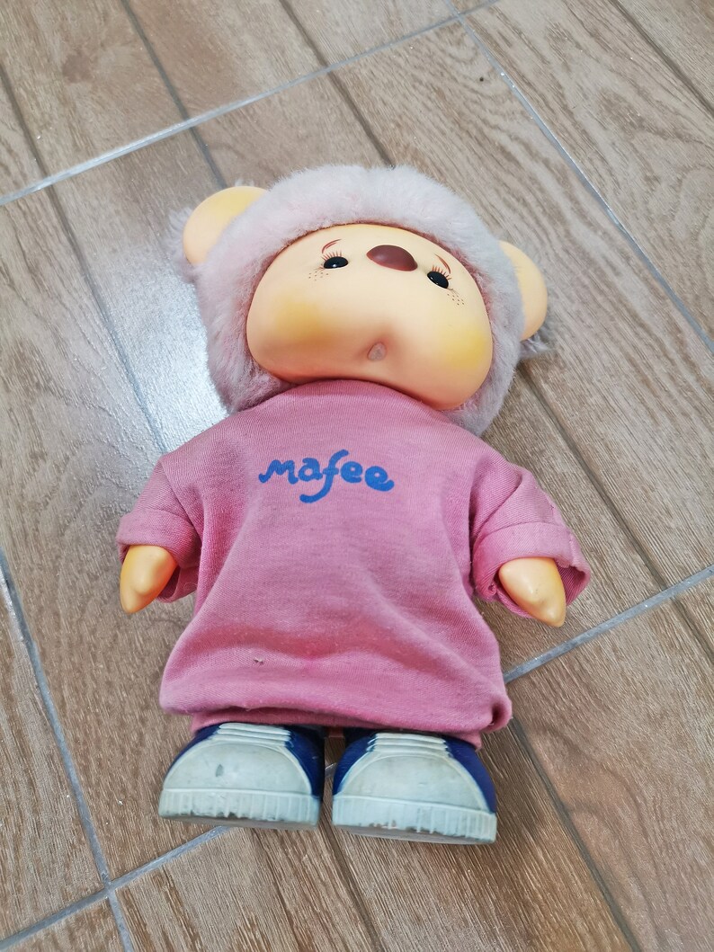 Vintage Japanese Baby Toys Kawaii Rubber Monchhichi Rose - Etsy