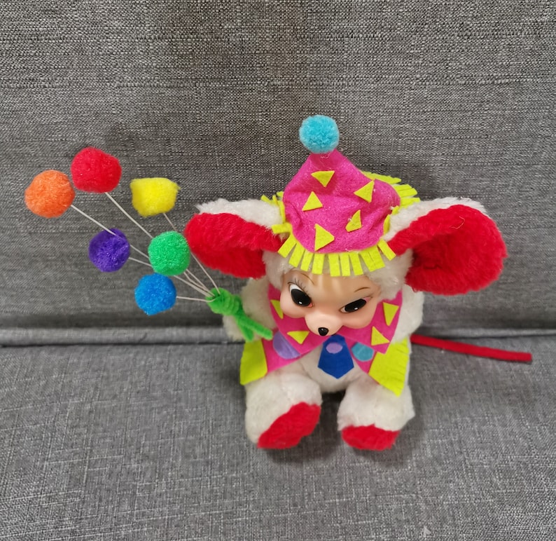Vintage Rubber Face Stuffed Animal Rushton Mouse Rat Plush Doll - Etsy