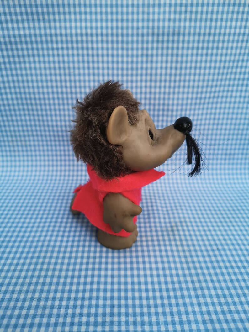 Vintage Rubber Dam Troll MOUSE High 5inc | Etsy