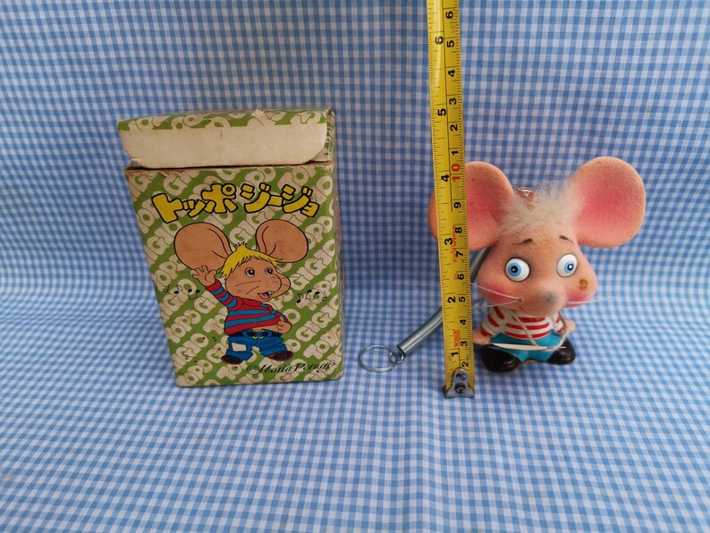 Vintage Cute Japanese Big Eye Mouse Kawaii Toys Mouse Topo - Etsy