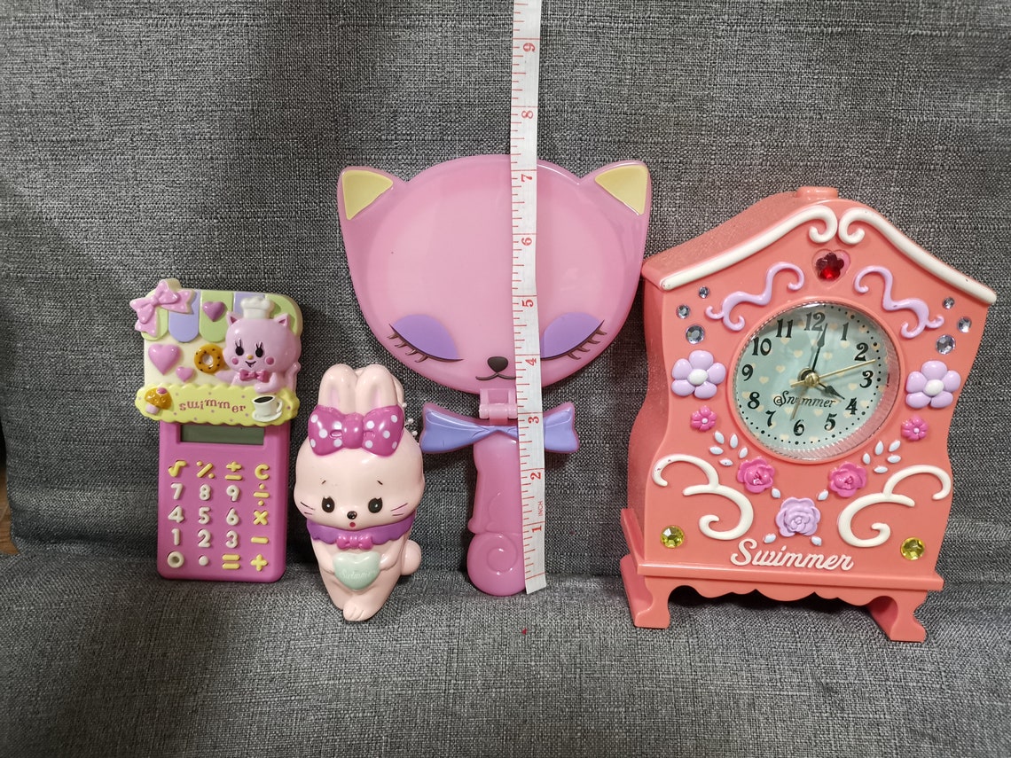 Vintage Cute Japanese Toys Kawaii Pink House Alarm Clock - Etsy