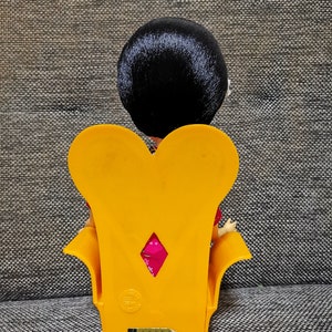 Vintage Pose Doll Japanese Big Eyes Black Hair Chinese Girl Doll ...