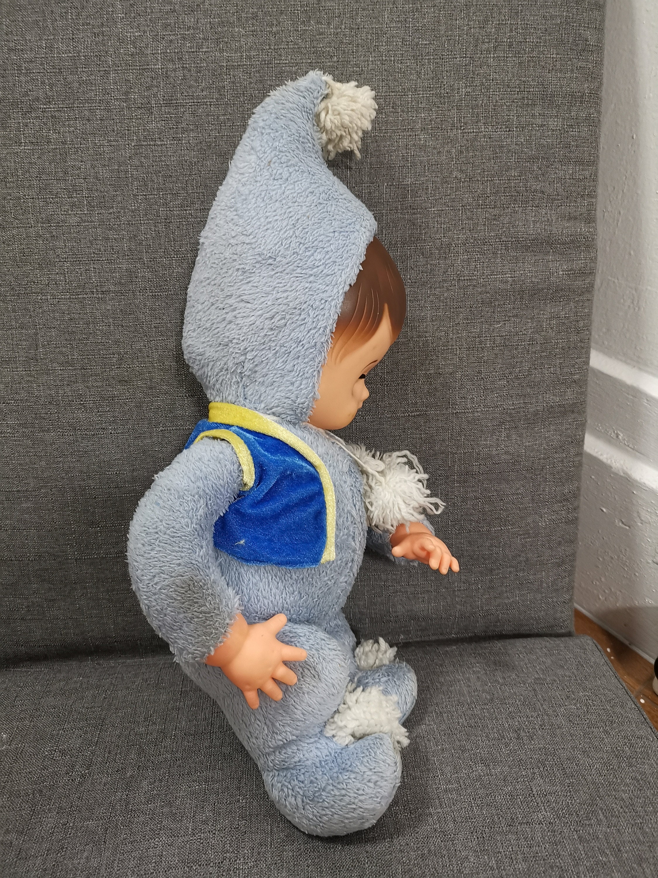 Vintage Japanese Baby Angel Pixie Fairy Doll Rubber Face | Etsy