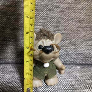 Vintage Rubber Dam Troll MOUSE High 5inc - Etsy