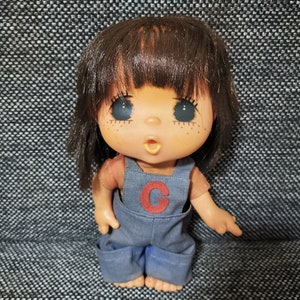 Vintage Japanese Kawaii Rubber Big Eye Gege Girl Baby - Etsy