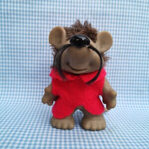 Vintage Rubber Dam Troll MOUSE High 5inc | Etsy