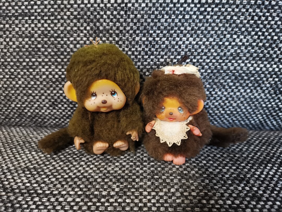 Vintage Rubber Face Stuffed Monchhichi Little Monkey Plush Doll - Etsy