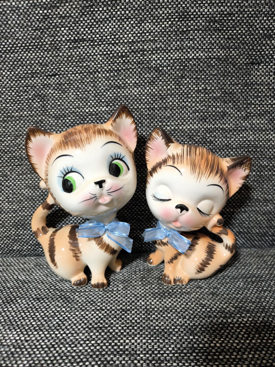 Vintage Japanese Animal Ceramic Japanese Toys Ceramic Kitsch Big Eye ...