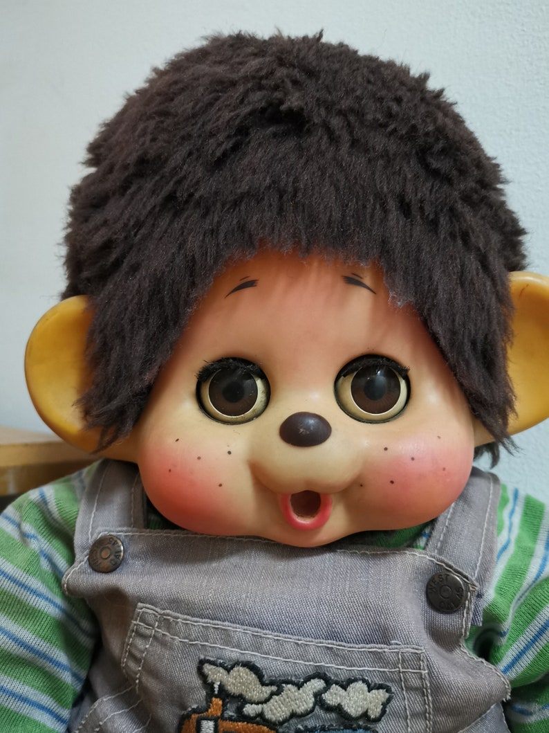 Vintage toho daisuke monchhichi muñeca japón 19 | Etsy