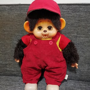 Vintage monchichi toho daisuke japanische puppe 45 cm - Etsy.de