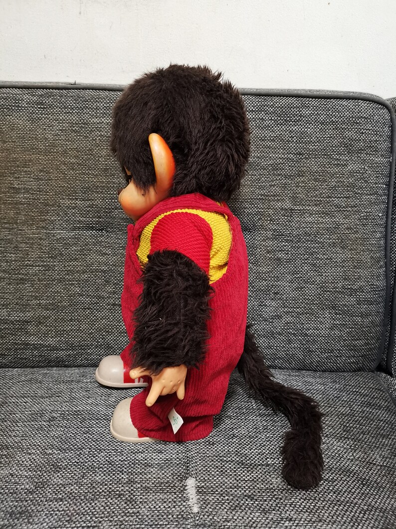 Vintage monchichi toho daisuke japanische puppe 45 cm - Etsy.de